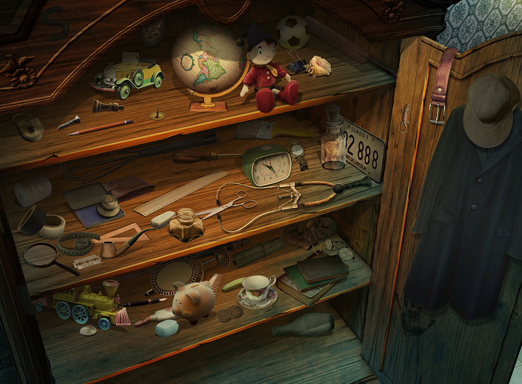 My palete: hidden object game backgrounds