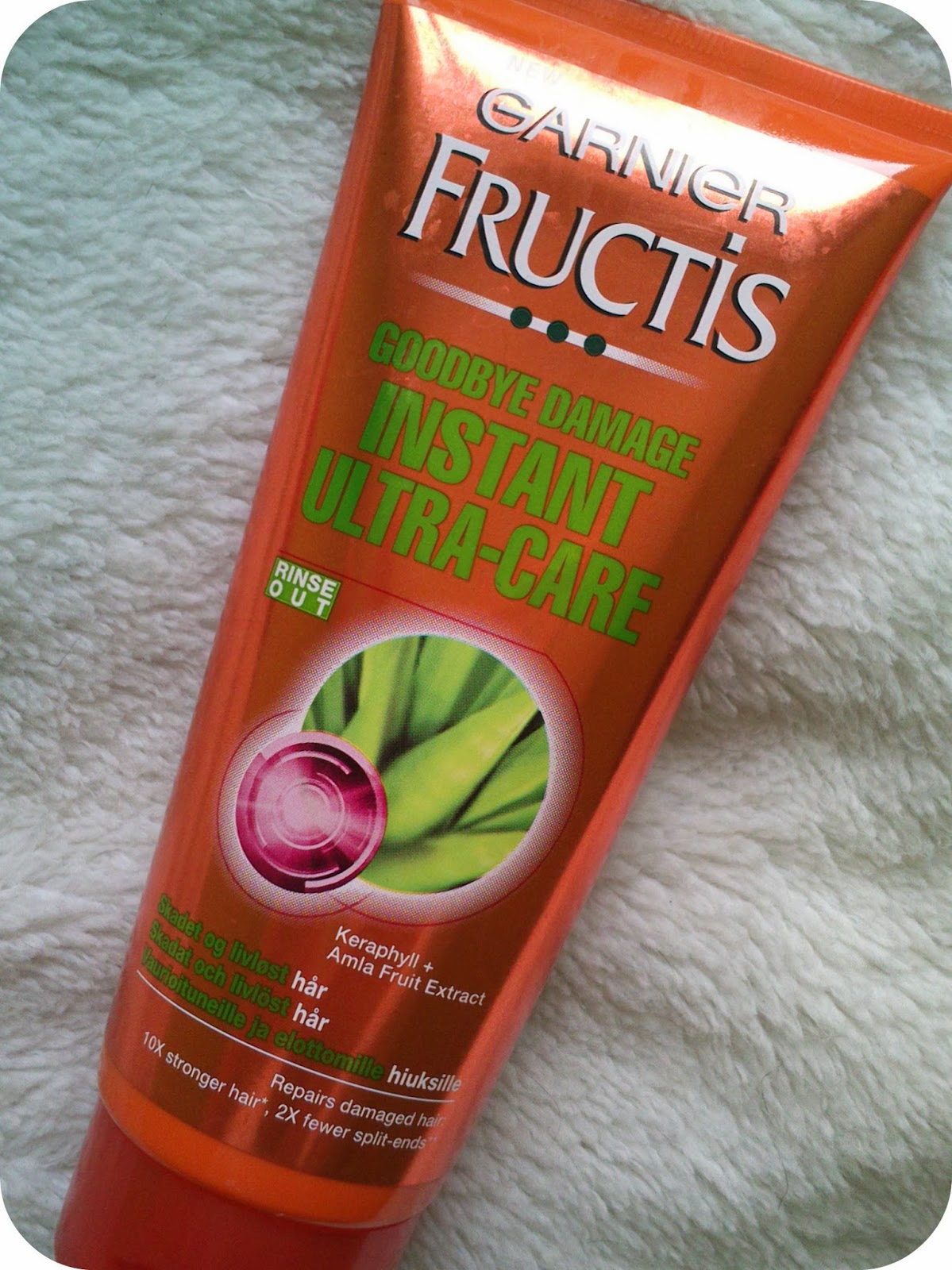 jaanika: Review: Garnier Fructis "Goodbye damage" instant ultra -care.
