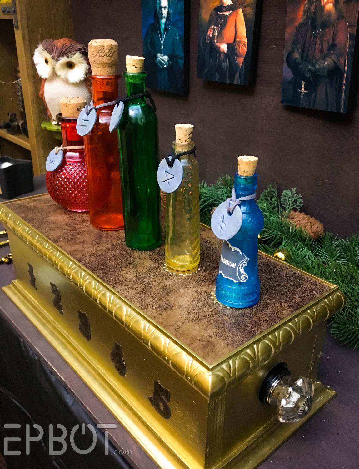 EPBOT: FULL WALK-THROUGH: Our Harry Potter Escape Room!