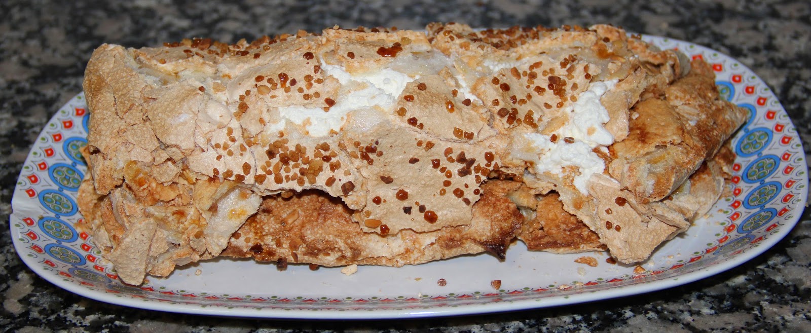 Cocinar es vivir y Bordar también: Rollo de merengue y nata / Meringue ...