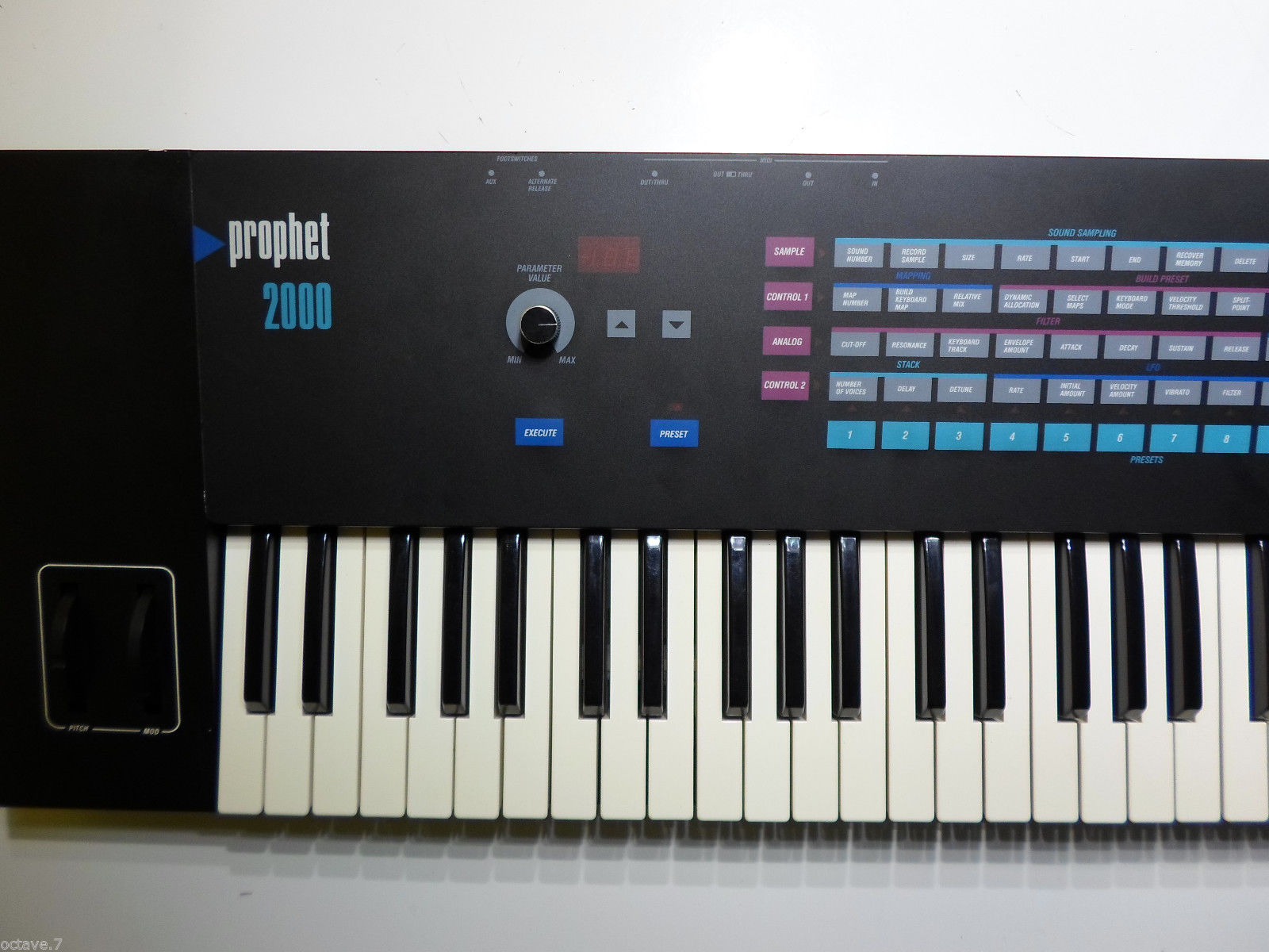 MATRIXSYNTH: Sequential Circuits Prophet 2000 SN 01016