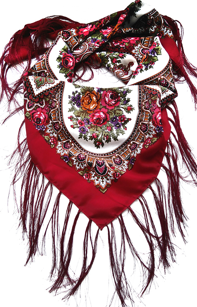 Esarfe rusesti din casmir, multe modele si culori