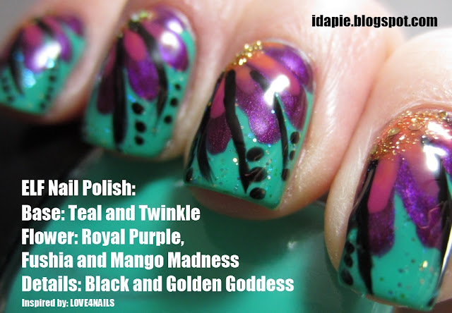 Ida Pie: ELF Manicures - Flower