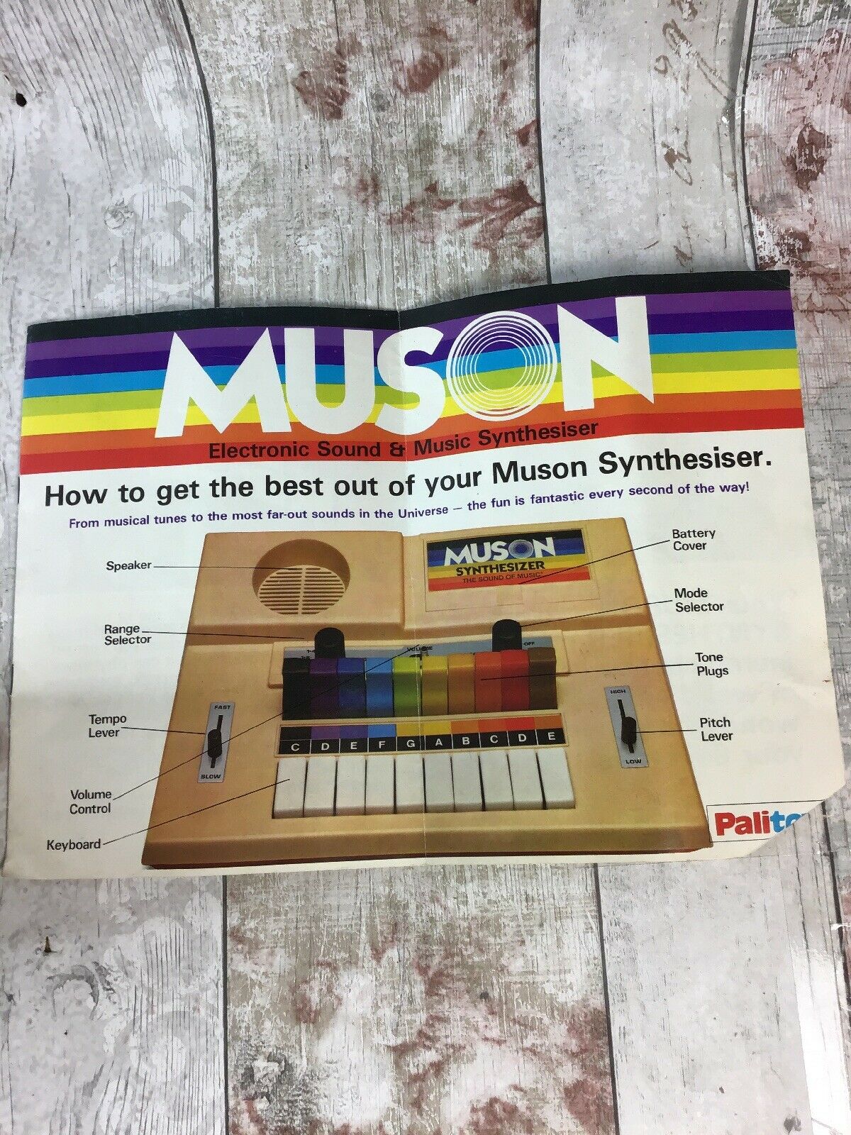 MATRIXSYNTH: 1978 Palitoy Mego Muson Synthesizer w/ Original Box
