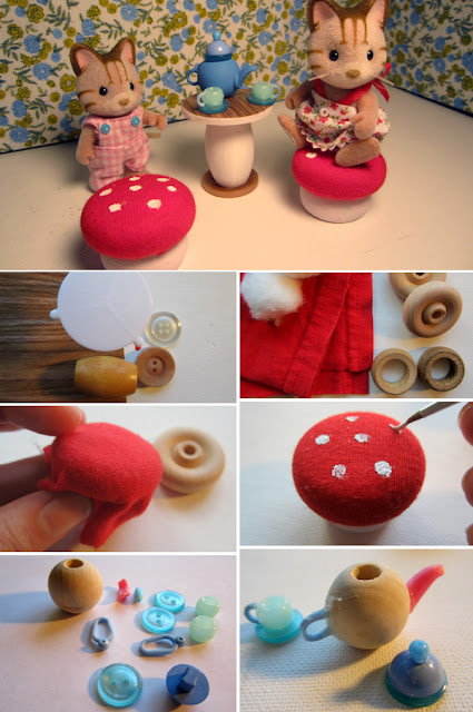 Shades Of Tangerine: Calico Critter Play Room