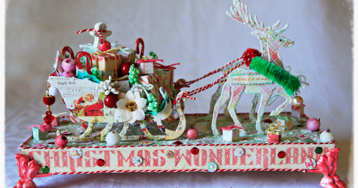 Paper Profusion: Sweet Peppermint Sleigh