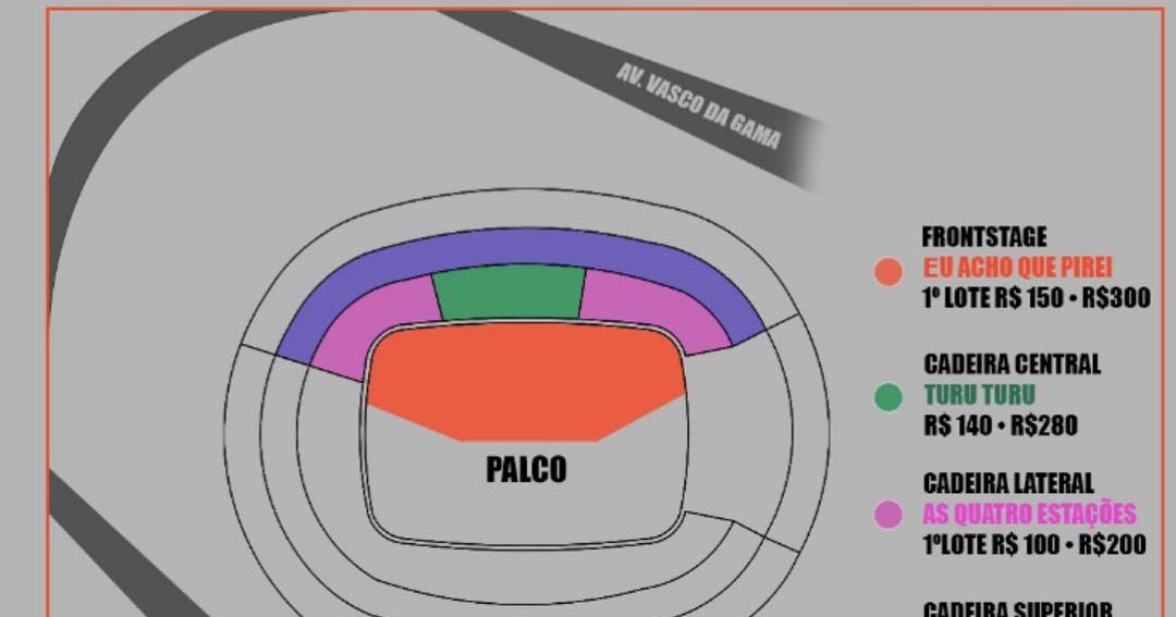 A Evolução da Espécie : Mapa do show em Salvador. 🎟🎟
