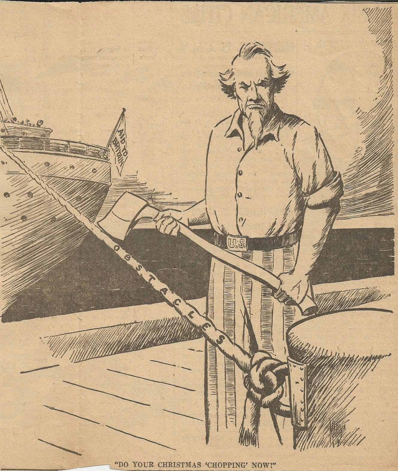 1940s. More World War II Political Cartoons