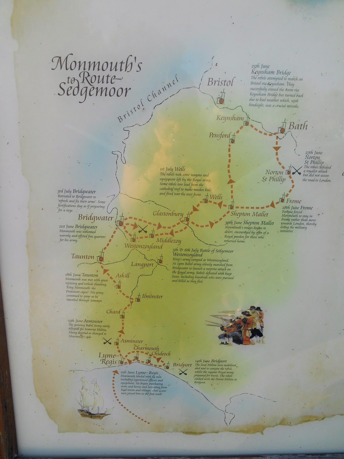 Off the Beaten Track in Somerset: The Monmouth Rebellion and the Battle ...