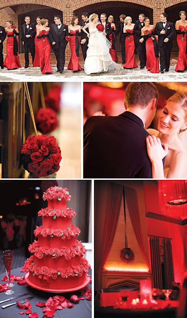 Wedding Colors: Ideas for a Red Wedding : Have your Dream Wedding