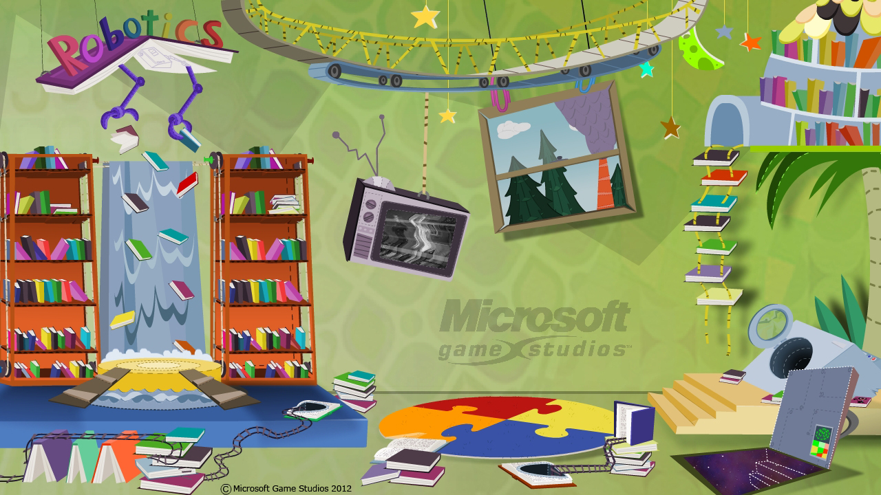 Kent Reimer's Portfolio: Clubhouse Backgrounds