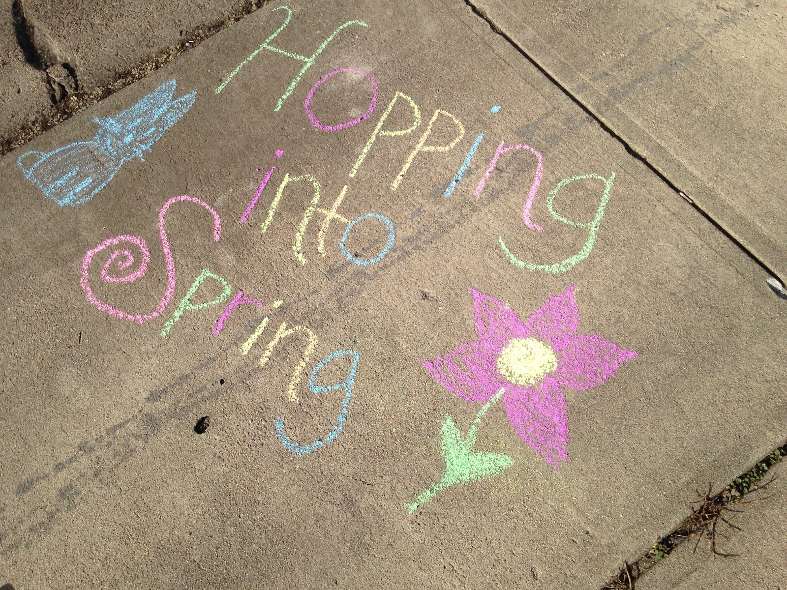 A Joyful Life!: Never Too Old for Chalk Drawings!