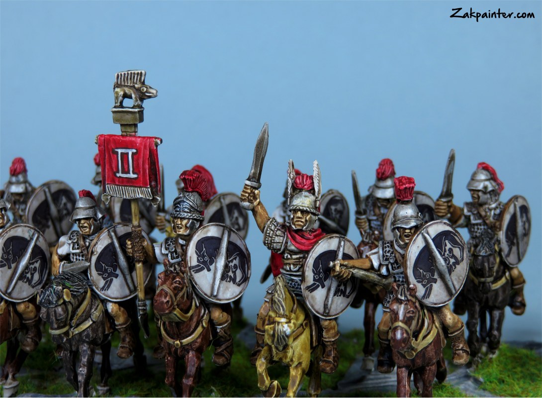 ZakGallery: Painted 28mm REPUBLICAN ROMAN CAVALRY