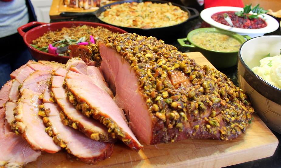52 Ways to Cook: Holiday Ham - Bourbon Pistachio Crusted - 52 Holiday ...