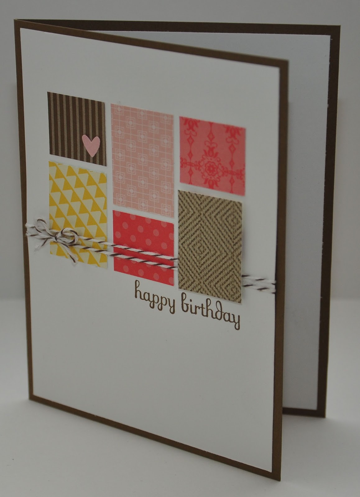 Snippets By Design: Clean and Simple Birthday Card