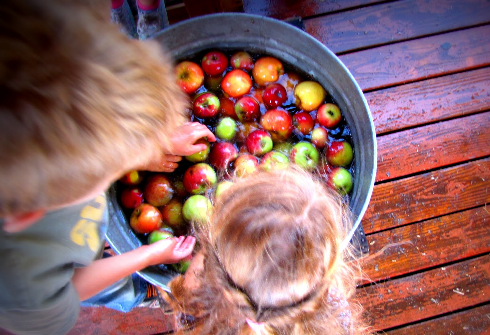 riddlelove: Apple Picking with a Raspberry & Cider Harvest