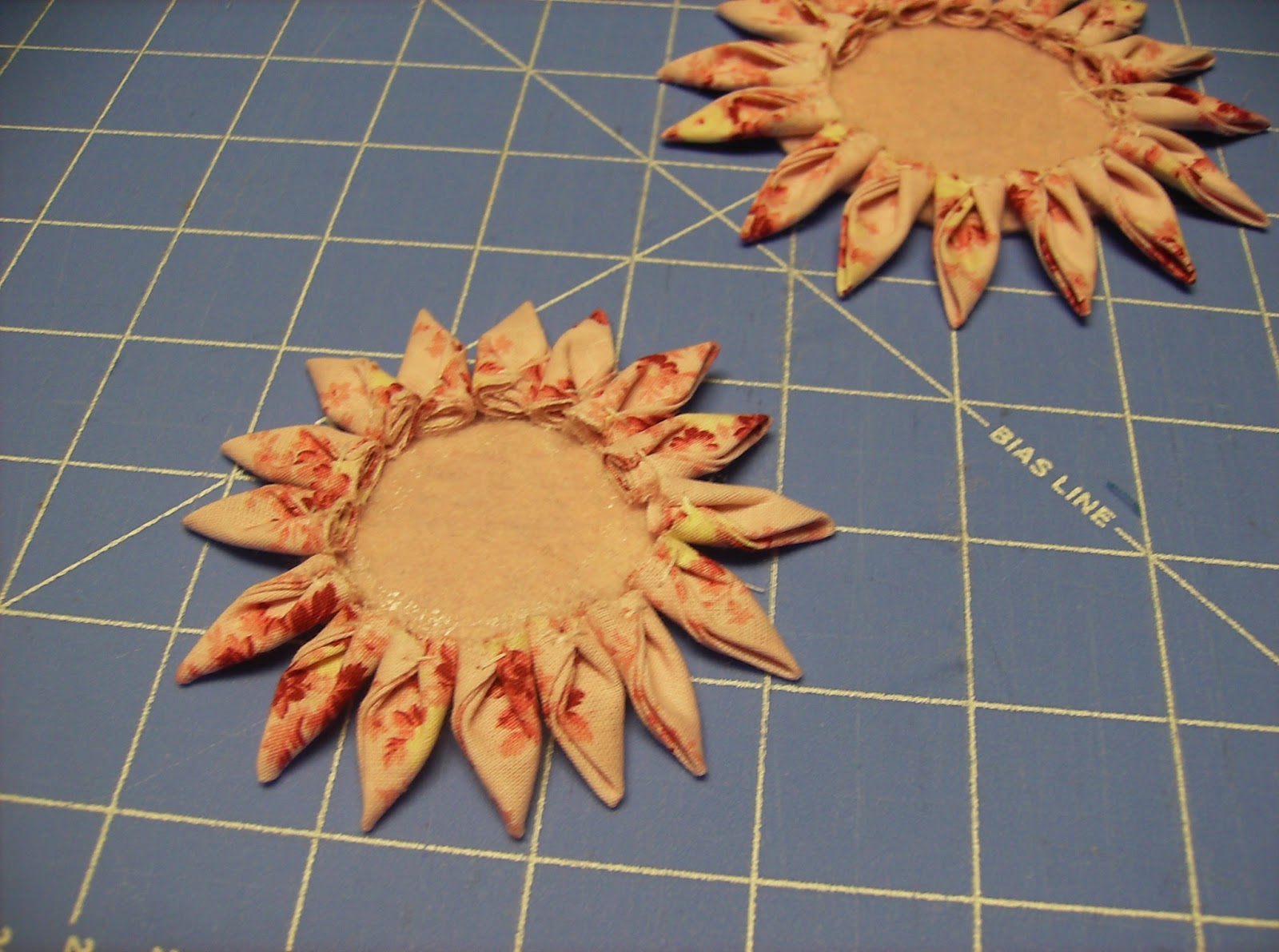 Fabric Flowers: A Picture Tutorial | Bumbleberries Boutique