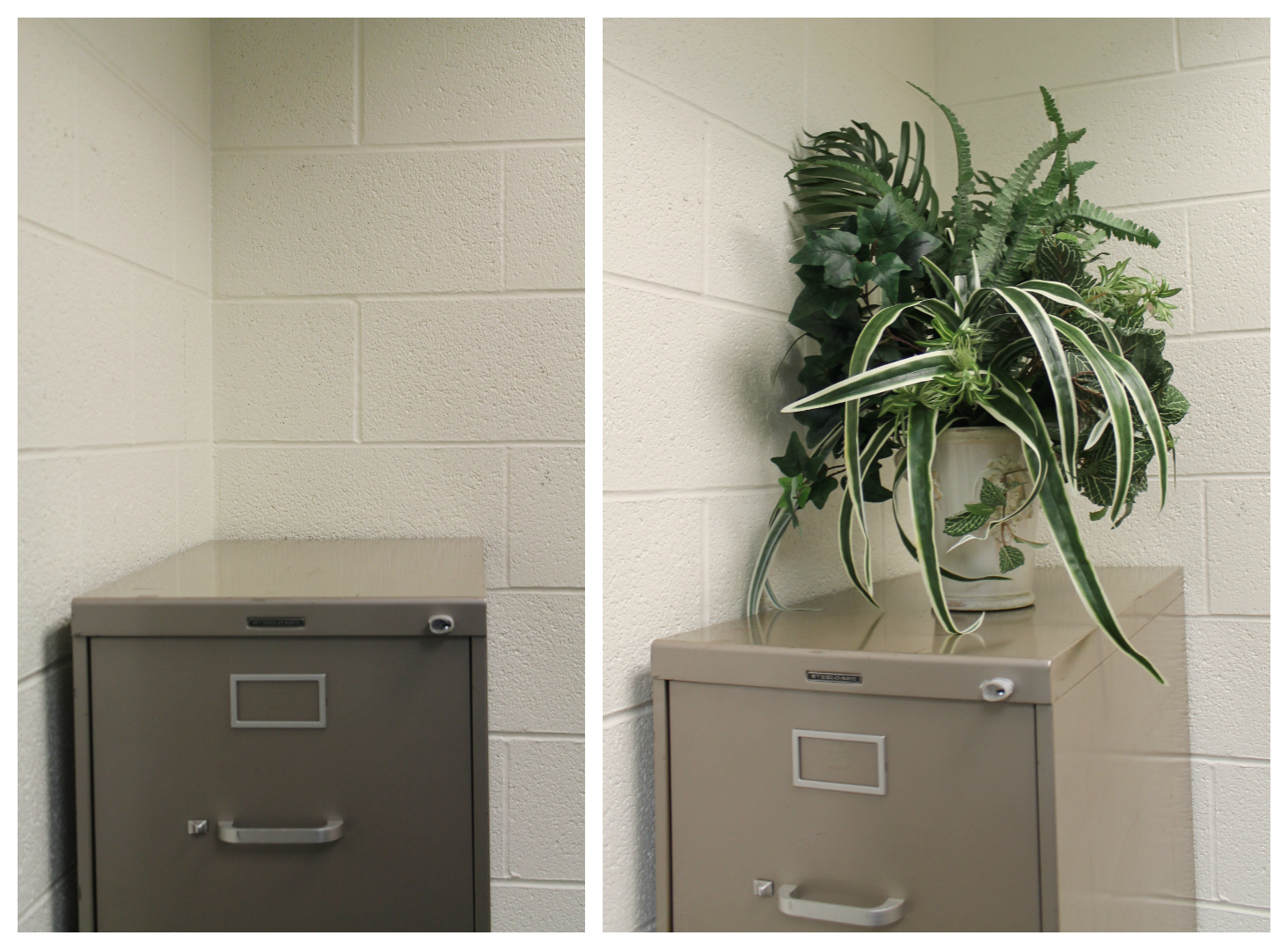 How to make Easy Fake Plant Arrangements