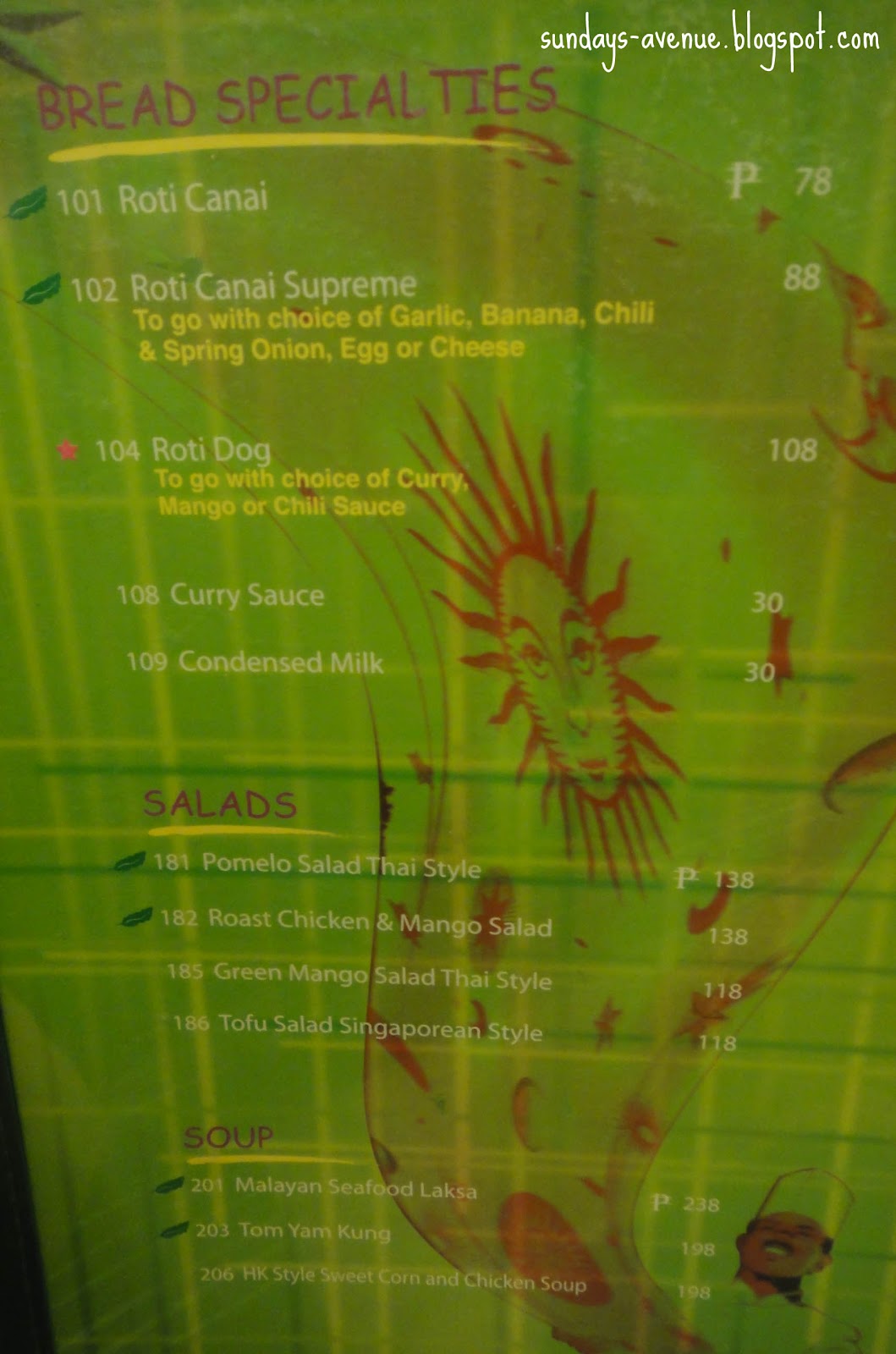 Sunday's Avenue: Banana Leaf Asian Cafe