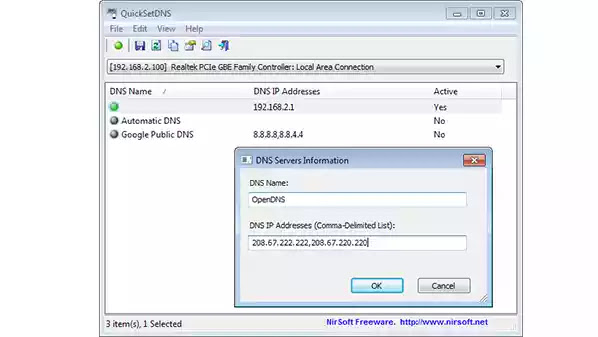 Opendns updater app - boardstat