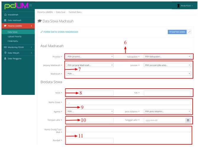 Cara Mengecek Data Siswa di Aplikasi PDUM - SIAP UJIAN