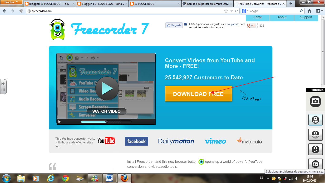 CUCASOMBRA: FREECORDER