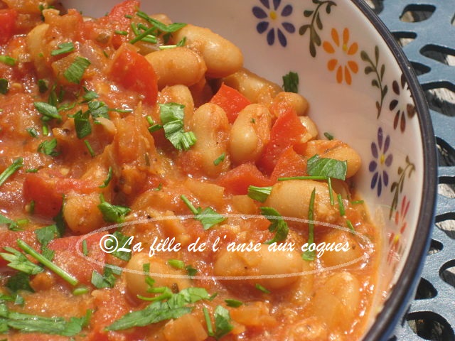 La fille de l'anse aux coques: RAGOÛT CRÉMEUX DE HARICOTS BLANCS ...