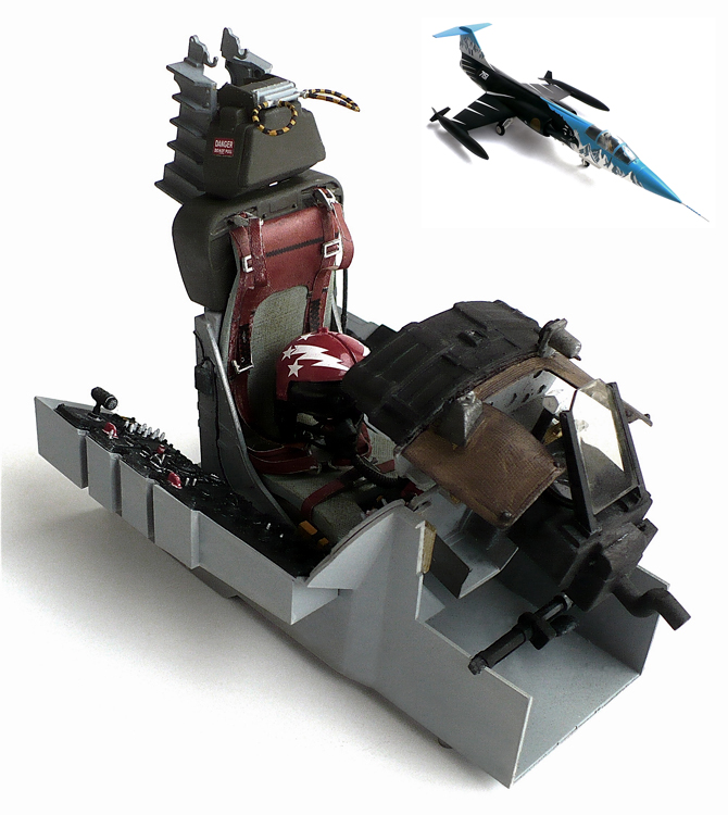 The Great Canadian Model Builders Web Page!: F 104 Cockpit II