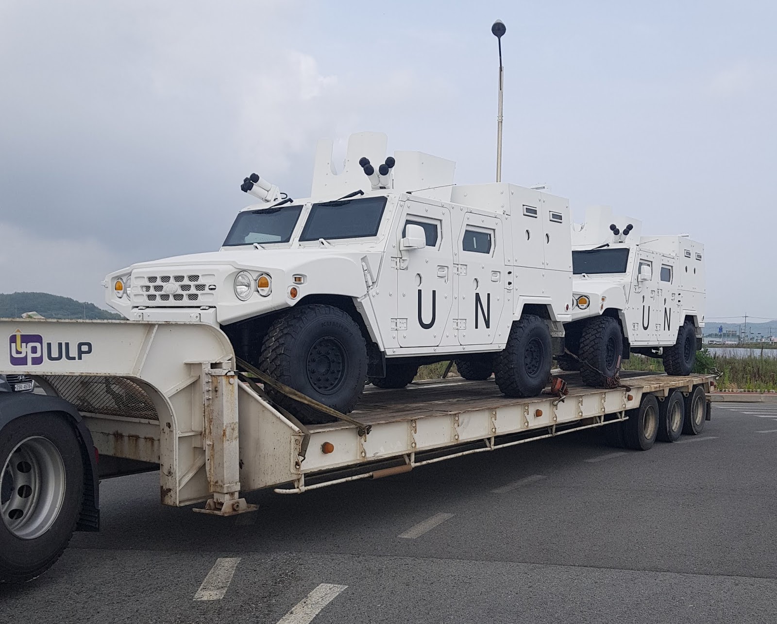 ROK Defense: Armored Kia KM450 light utility vehicle