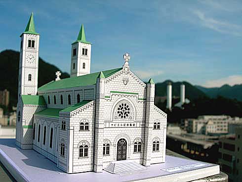 Papercraft - Church St. Francis Xavier Memorial - Papercraft4u | Free ...