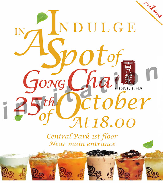 Gong Cha Grand Opening! - eatandtreats - Indonesian Food and Travel ...