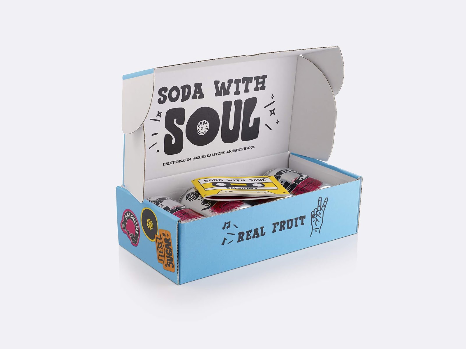 Dalston’s Soda – delivery boxes – Packaging Of The World