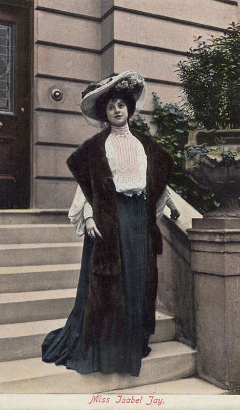 LA IMAGEN DEL SIGLO.: Divas de la Belle époque. ISABEL JAY