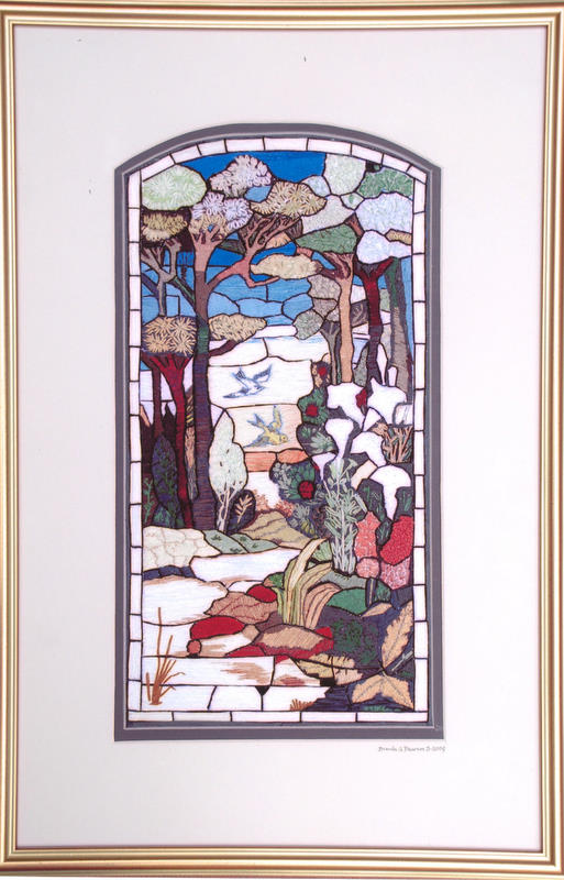 Embroidered Stained - glass Windows | RETICULE and ACCESSORIES