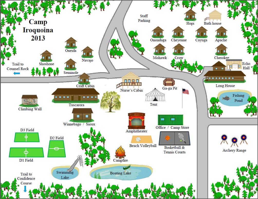 Camp map