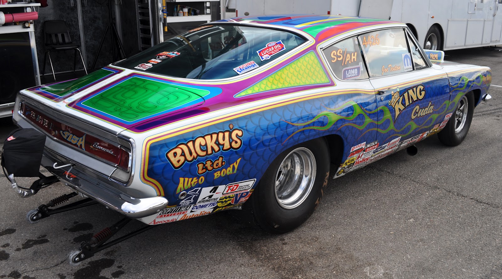 Just A Car Guy: King 'Cuda, 1968 Hurst Super Stock Barracuda, at the ...