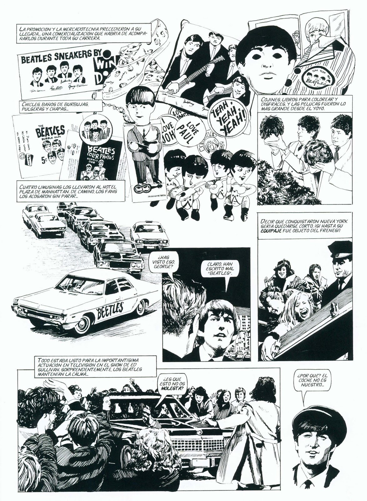 Galicia Comic: La historia de los Beatles