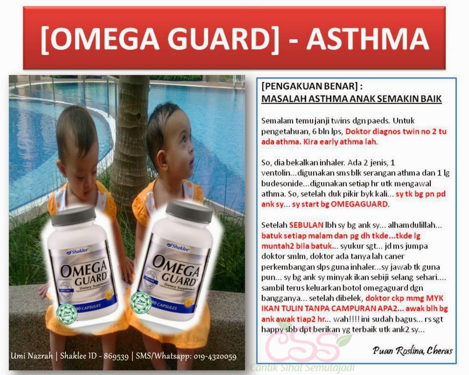 Bagaimana Omega-3 Membantu Mencegah & Mengurangkan Serangan Asma | Umi ...