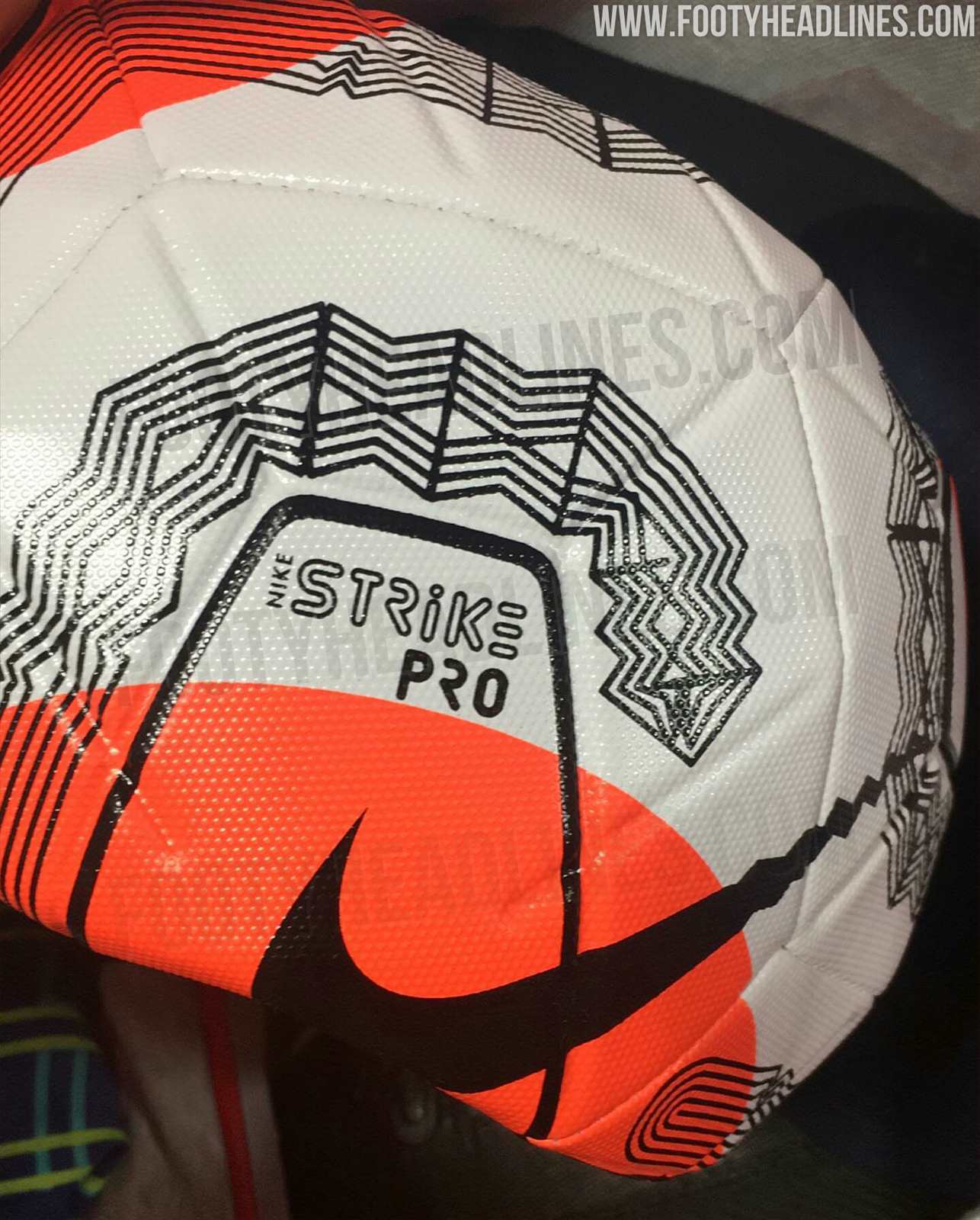 Official Pictures: Spectacular New Nike Premier League 2020 Ball Leaked ...