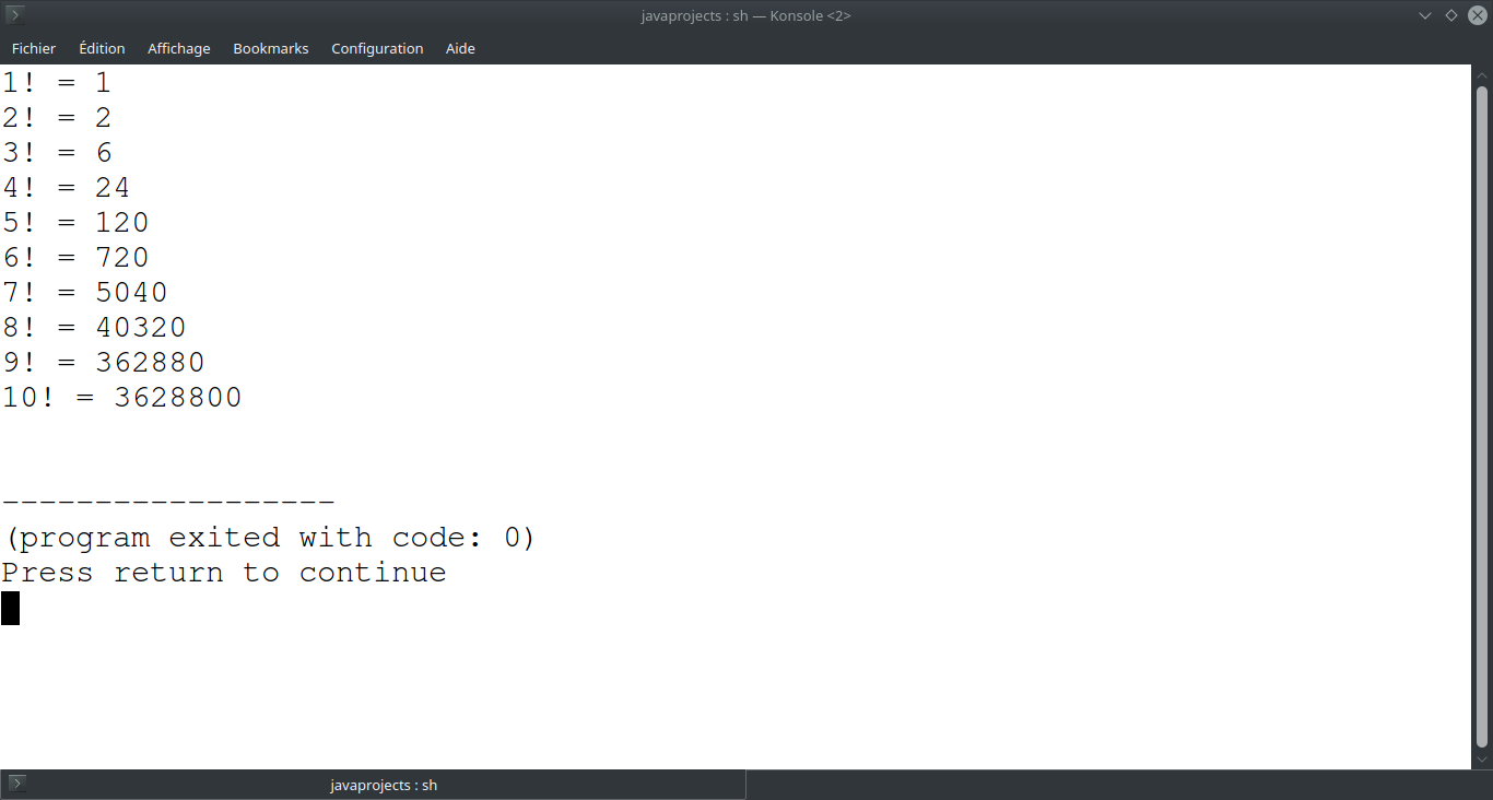 Codes Simples: Effet de bord (variables) Démo
