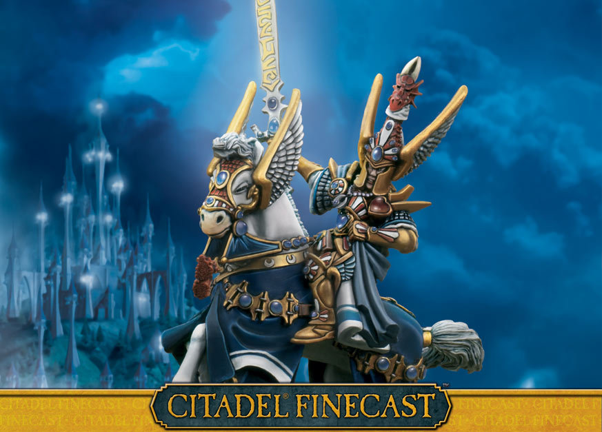 Warhammer Fantasy Battle Tabletop Gaming: New High Elf Finecast miniatures
