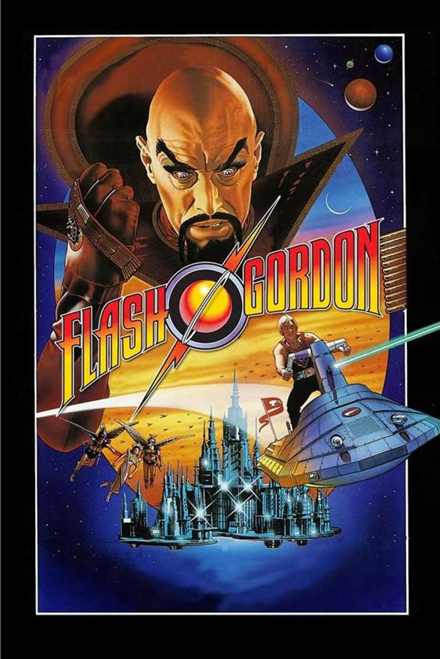 The Geeky Nerfherder: Movie Poster Art: Flash Gordon (1980)
