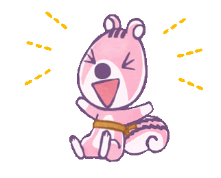 LINE Official Stickers - BONOBONO: Bono-chan Stickers Example with GIF ...