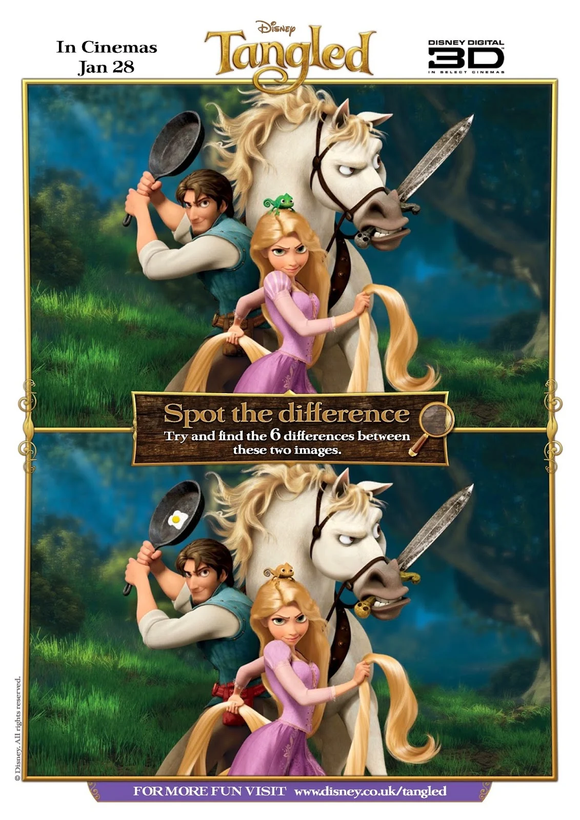 Tangled: Free Printable Activity Pack. - Oh My Fiesta! in english