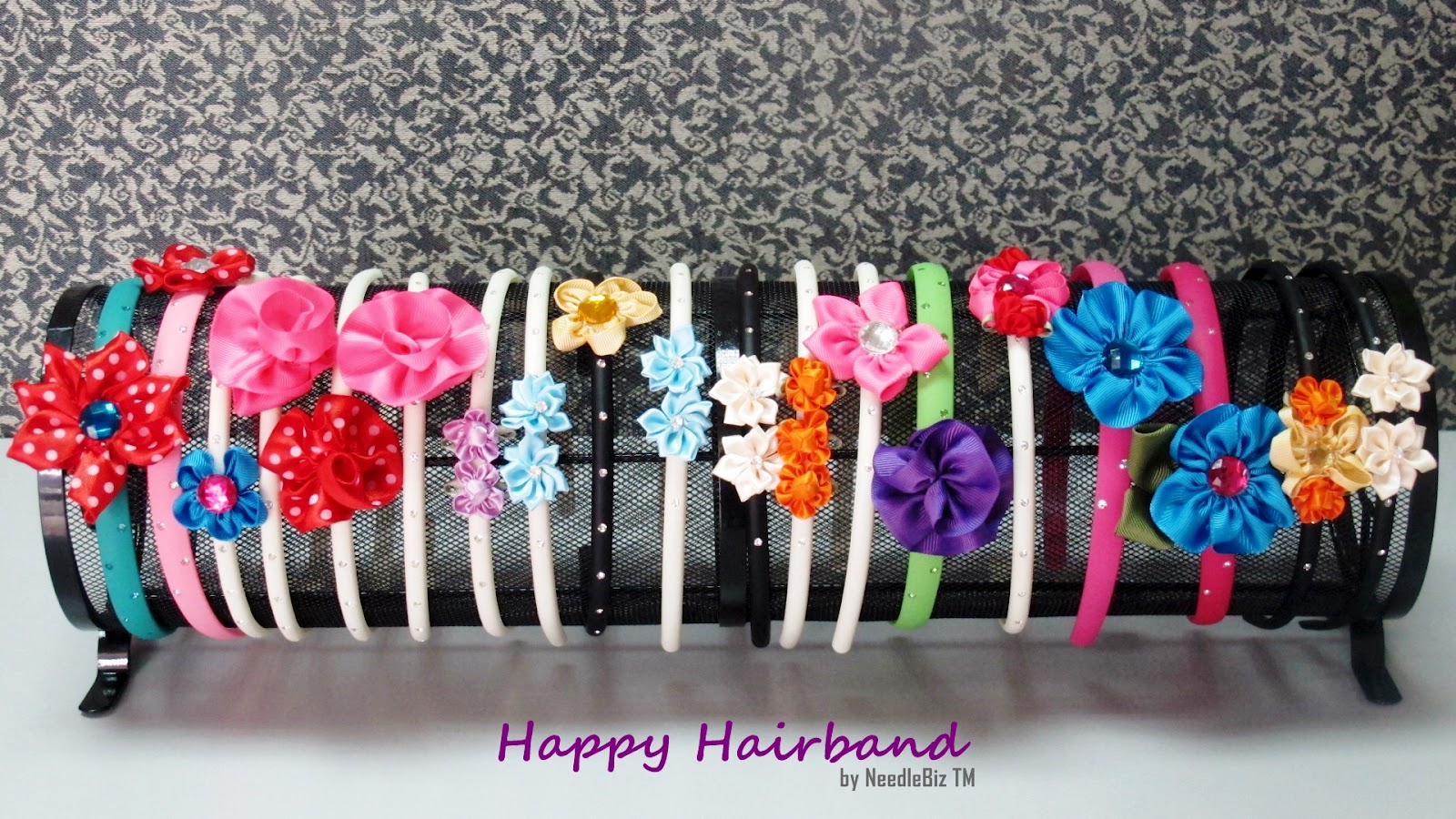 Needle Biz: Cekak Rambut | Happy Hairband