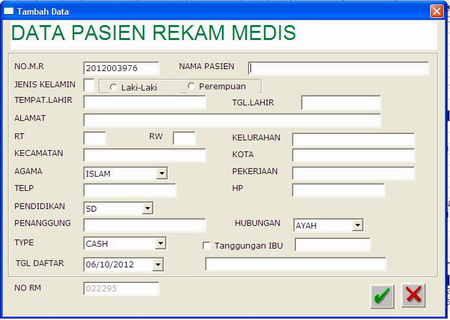 Fadly Ozil 23: Pengenalan Aplikasi Medical Record