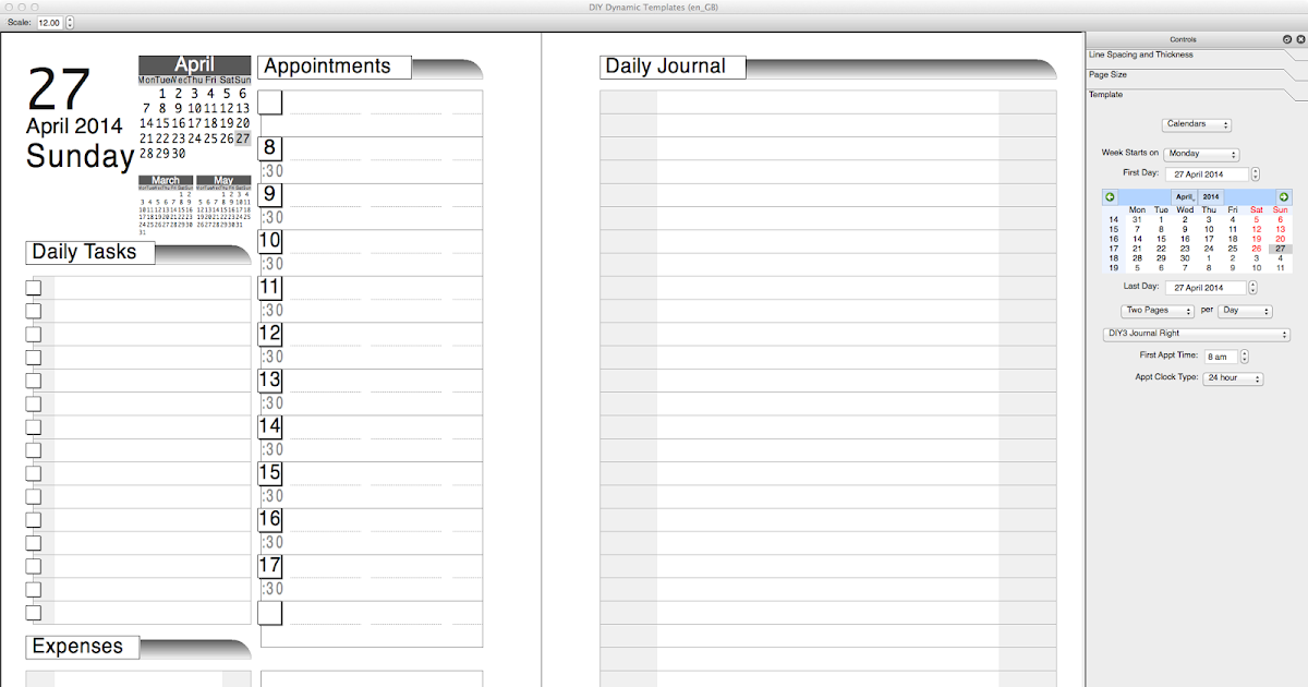 Philofaxy: DiY Planner Dynamic Templates