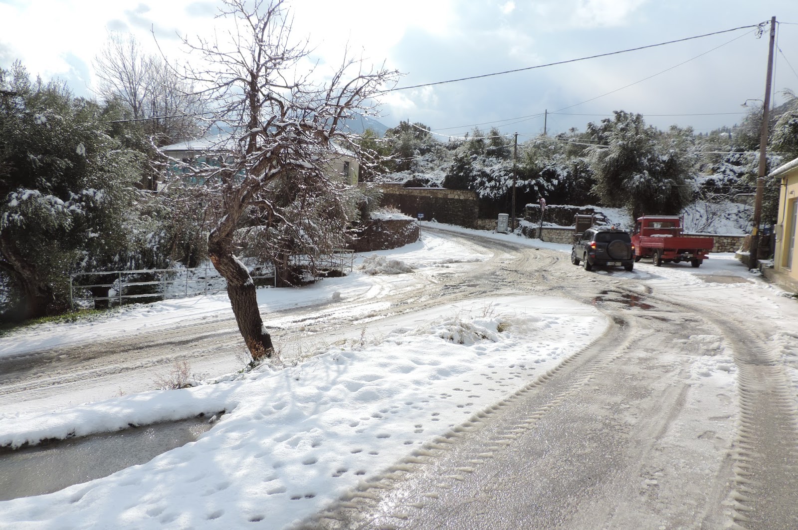North Ithaca: ΠΡΟΒΛΗΜΑΤΑ ΑΠΟ ΤΗΝ ΕΝΤΟΝΗ ΧΙΟΝΟΠΤΩΣΗ ΣΤΗ ΙΘΑΚΗ