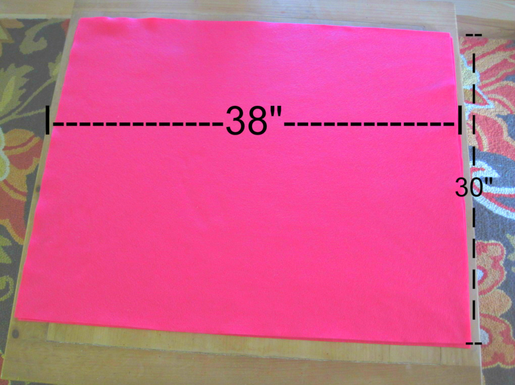 Card Table Felt Playhouse: Phase 1