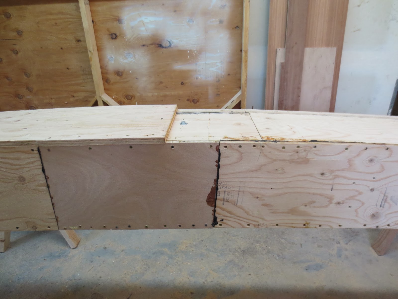 Building a NorthSea 29 - the build continues: End of Year Five